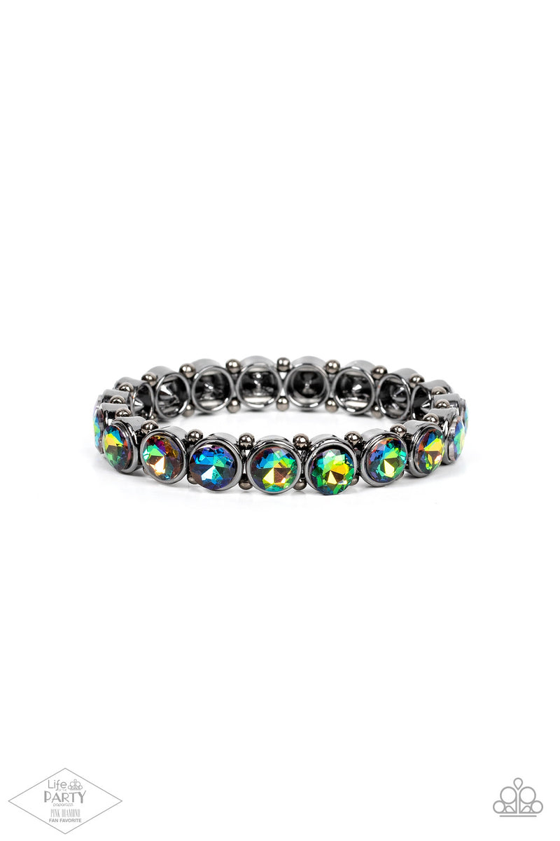 Paparazzi Sugar Coated Sparkle Bracelet Multi Oil Spill Box 61 Cynthia s Dazzling 5 Bling