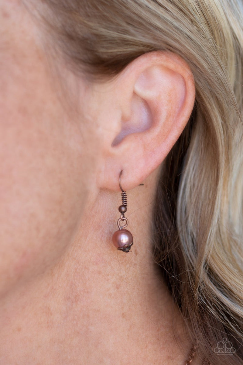 Paparazzi Tour de Demure - Necklace Copper Box 87 – Cynthia’s Dazzling ...